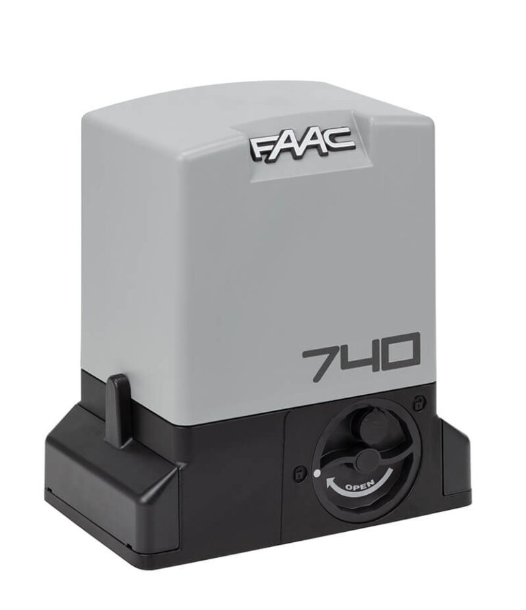 FAAC DELTA 2 - 740 Electric Sliding Gate Motor KIT (240v To Gate Location) - Automatic Sliding ...